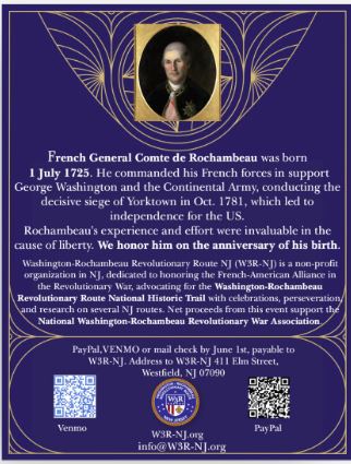 Washington Rochambeau W3R Home Page